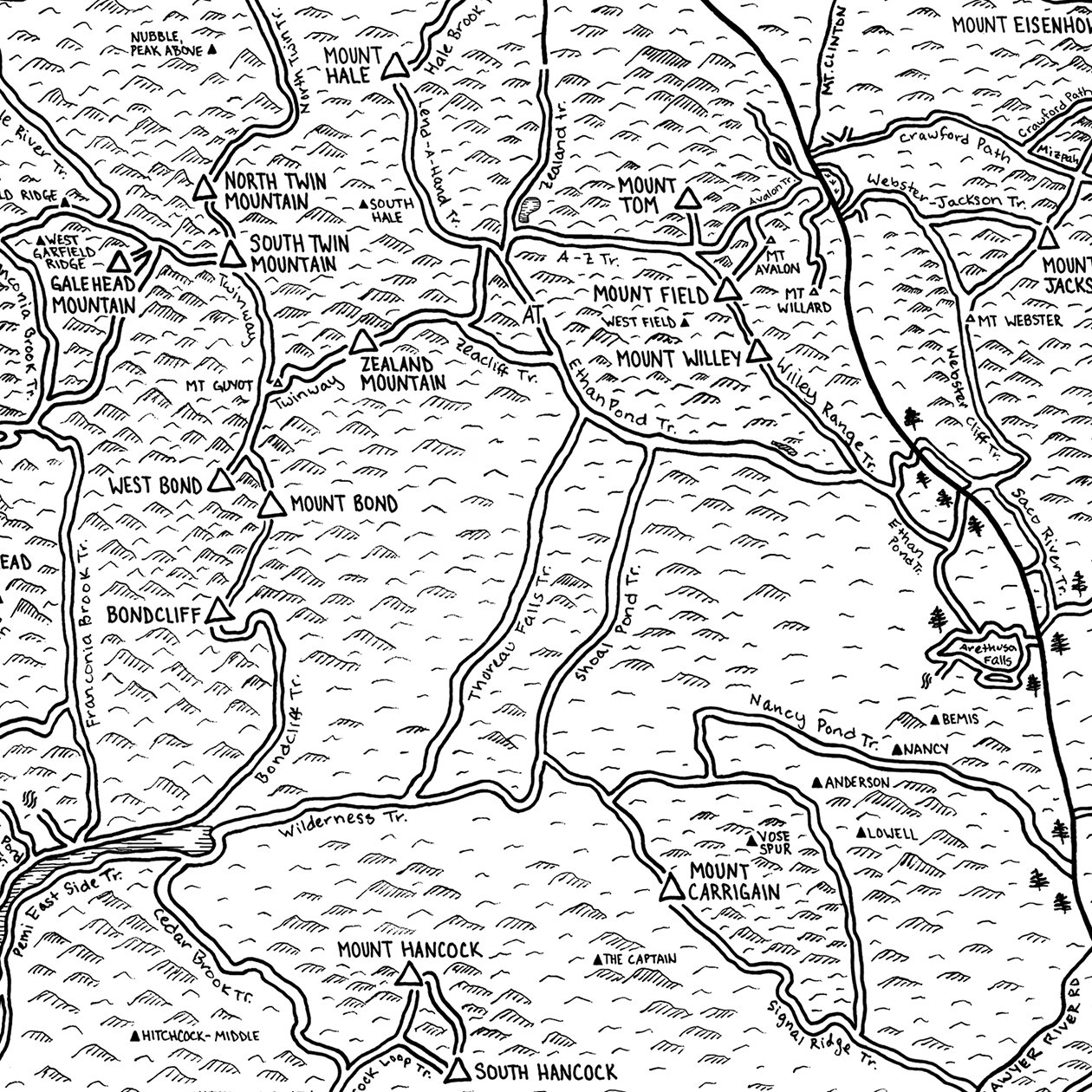 Color In Your Hike Maps – Sherpa Ant