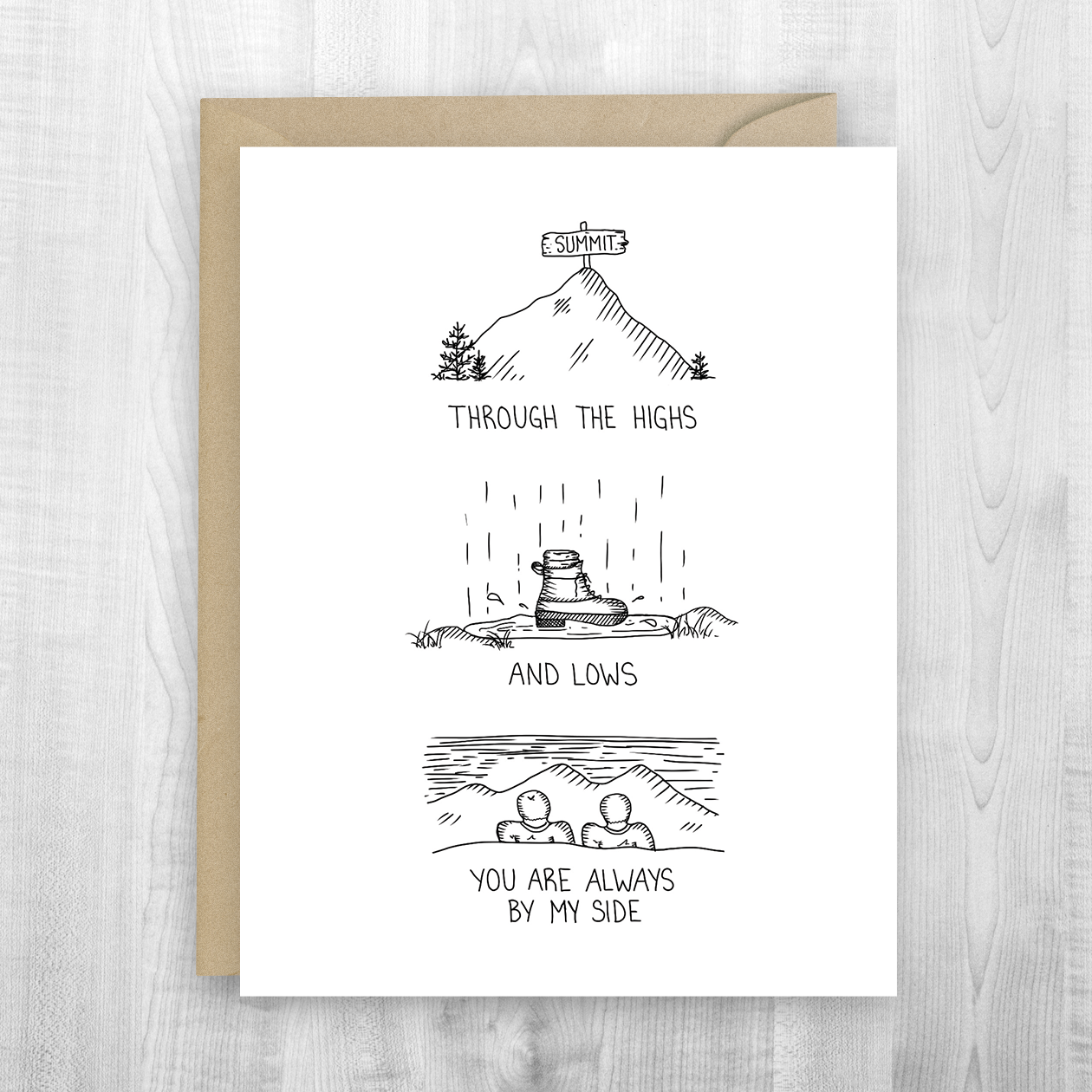 Friendship Highs and Lows Card – Sherpa Ant