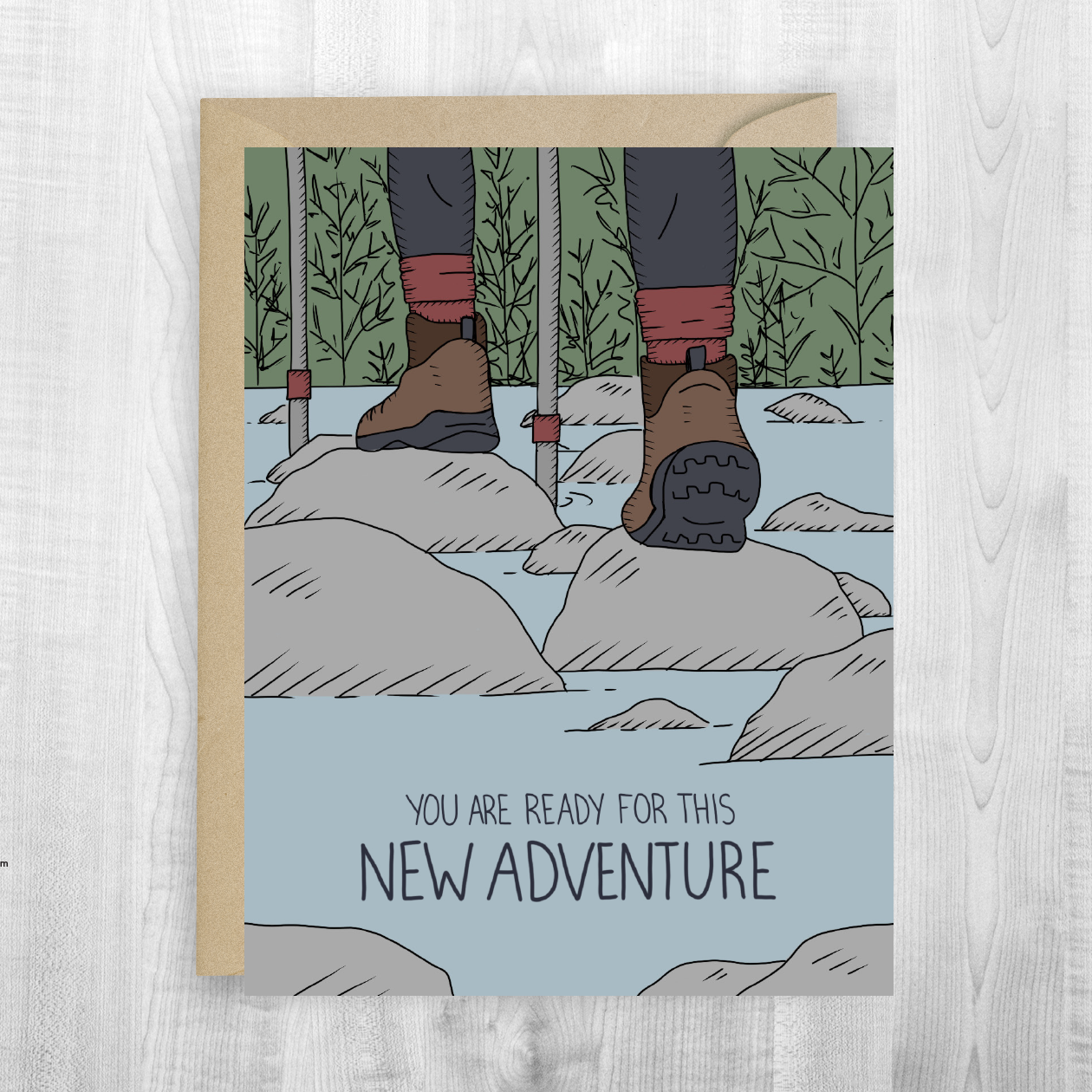 Encouragement New Adventure Card – Sherpa Ant