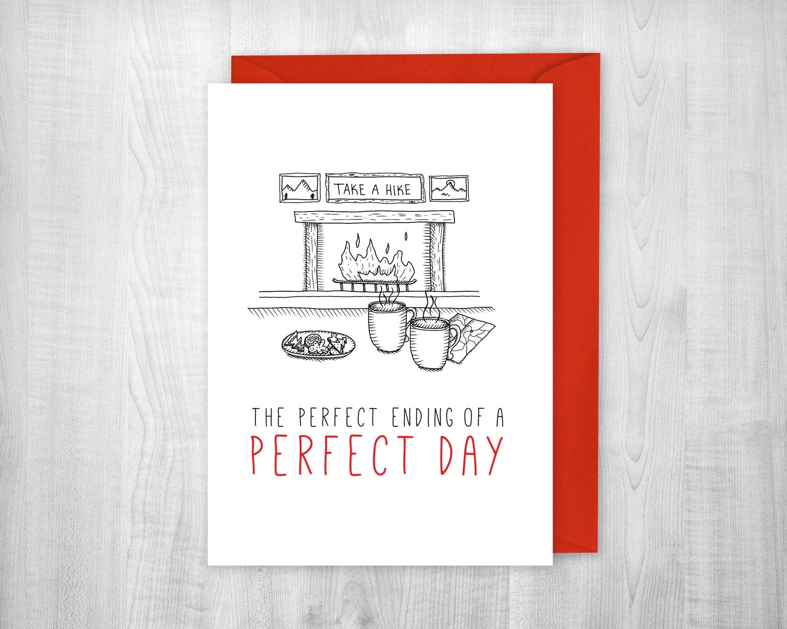 Perfect Day Holiday Card – Sherpa Ant