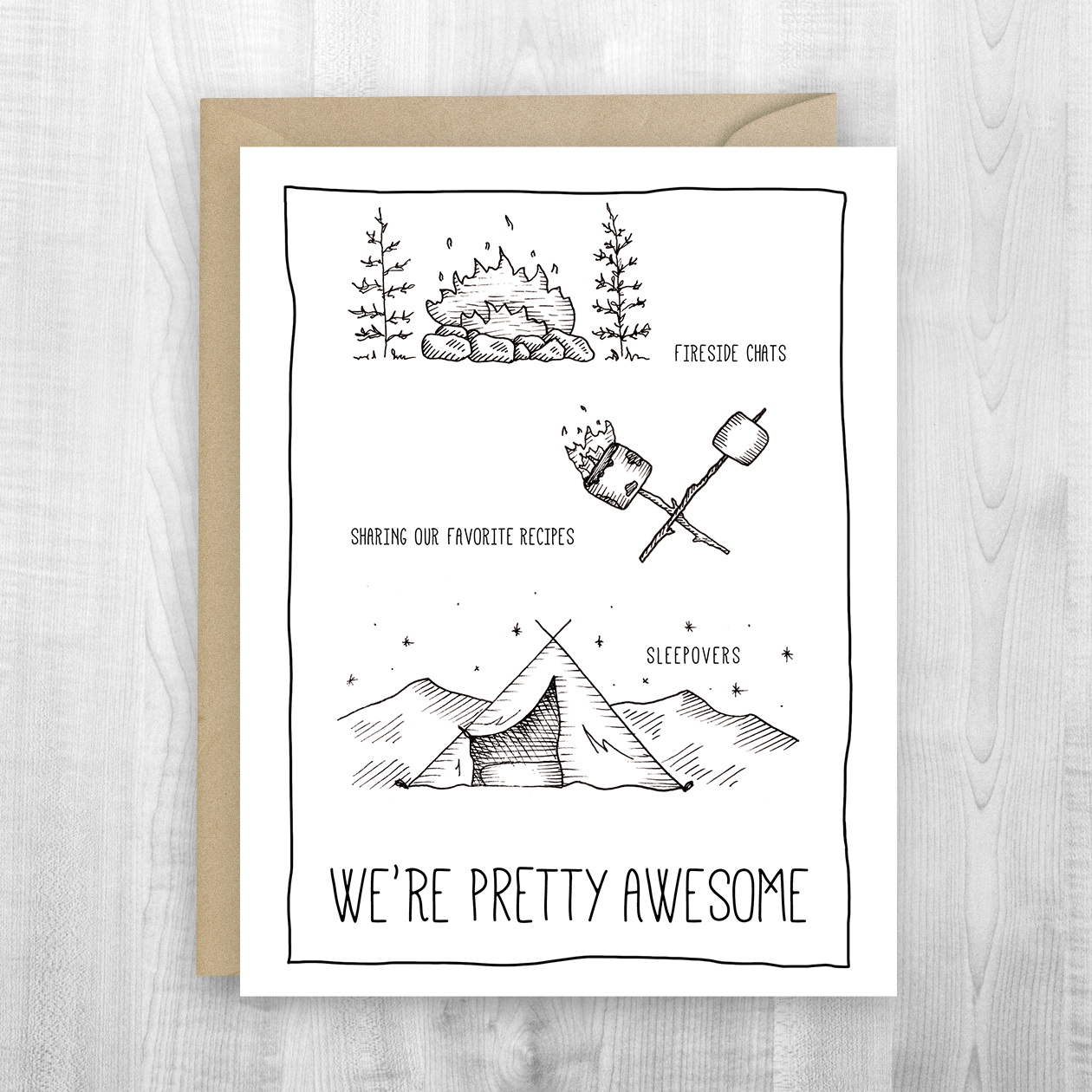 We’re Pretty Awesome Card – Sherpa Ant