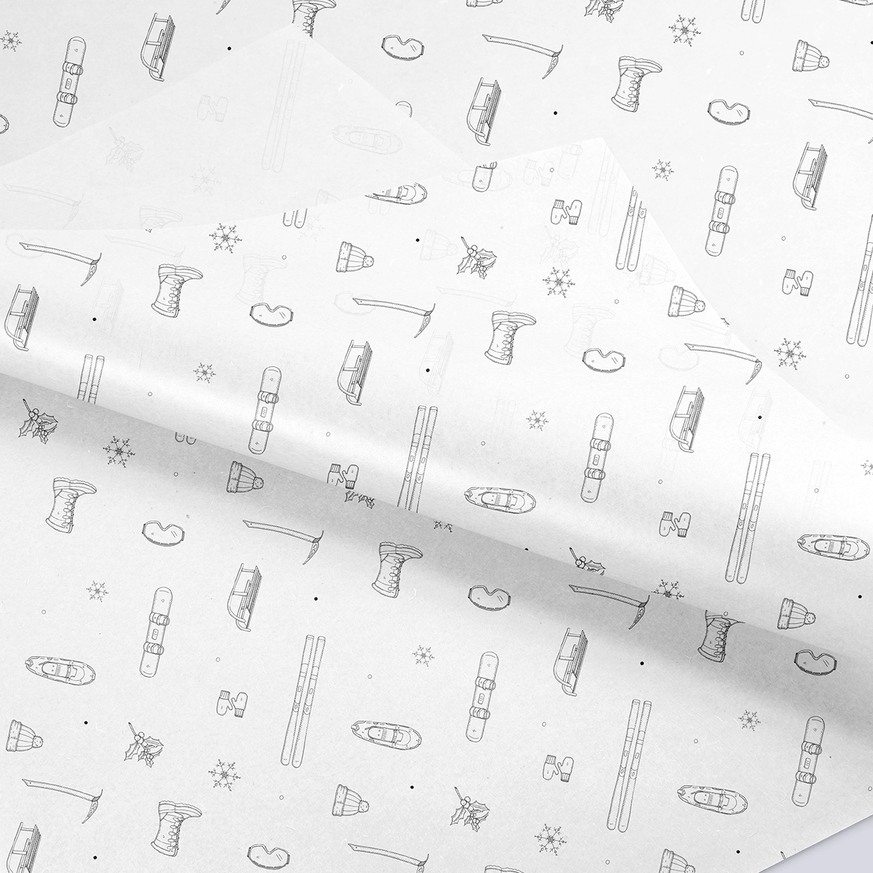 Holiday College Tissue Paper – Sherpa Ant